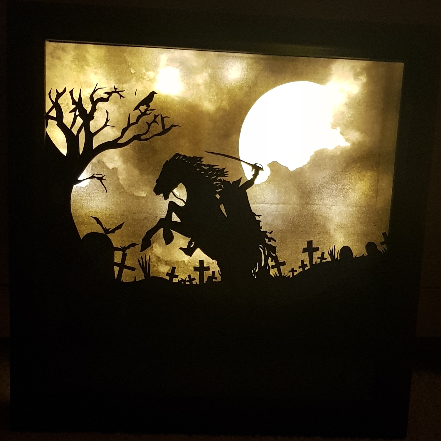 Headless horseman papercut | Scrolller