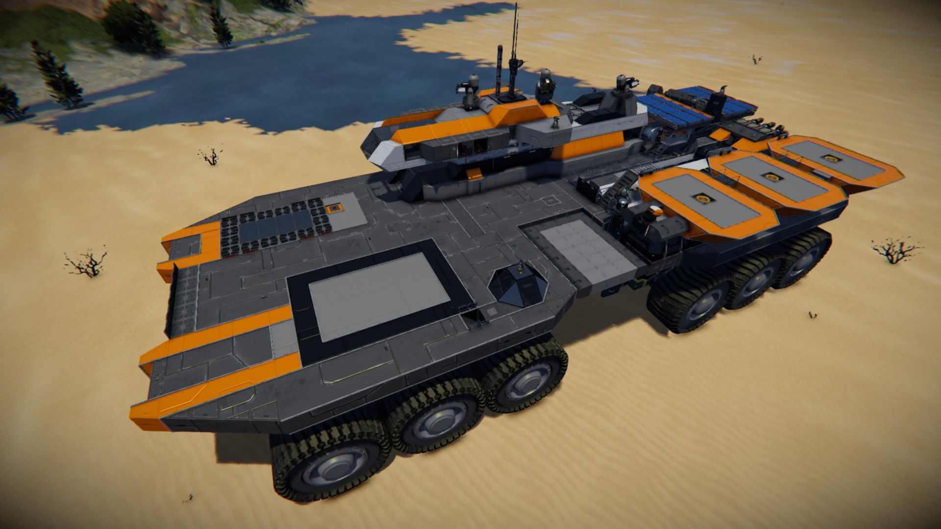 Heavy Land Carrier Progress | Scrolller