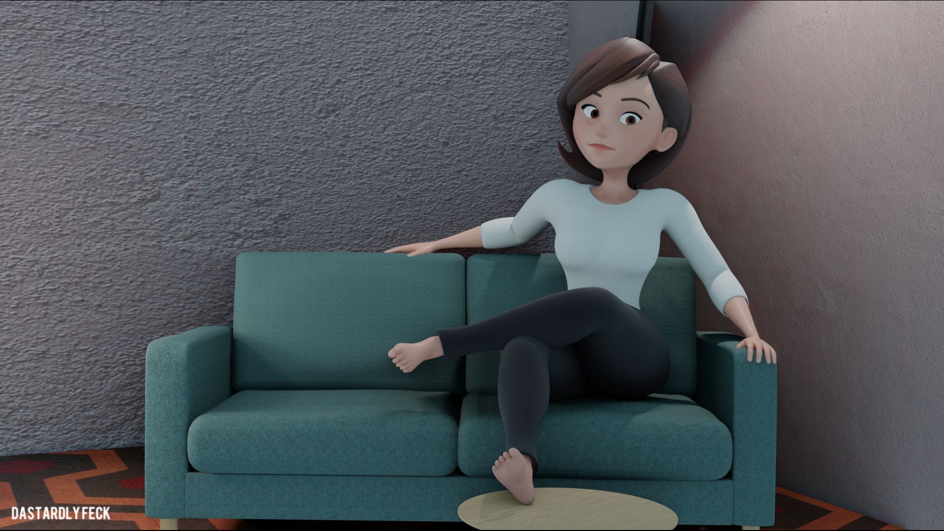 Helen on Couch | Scrolller