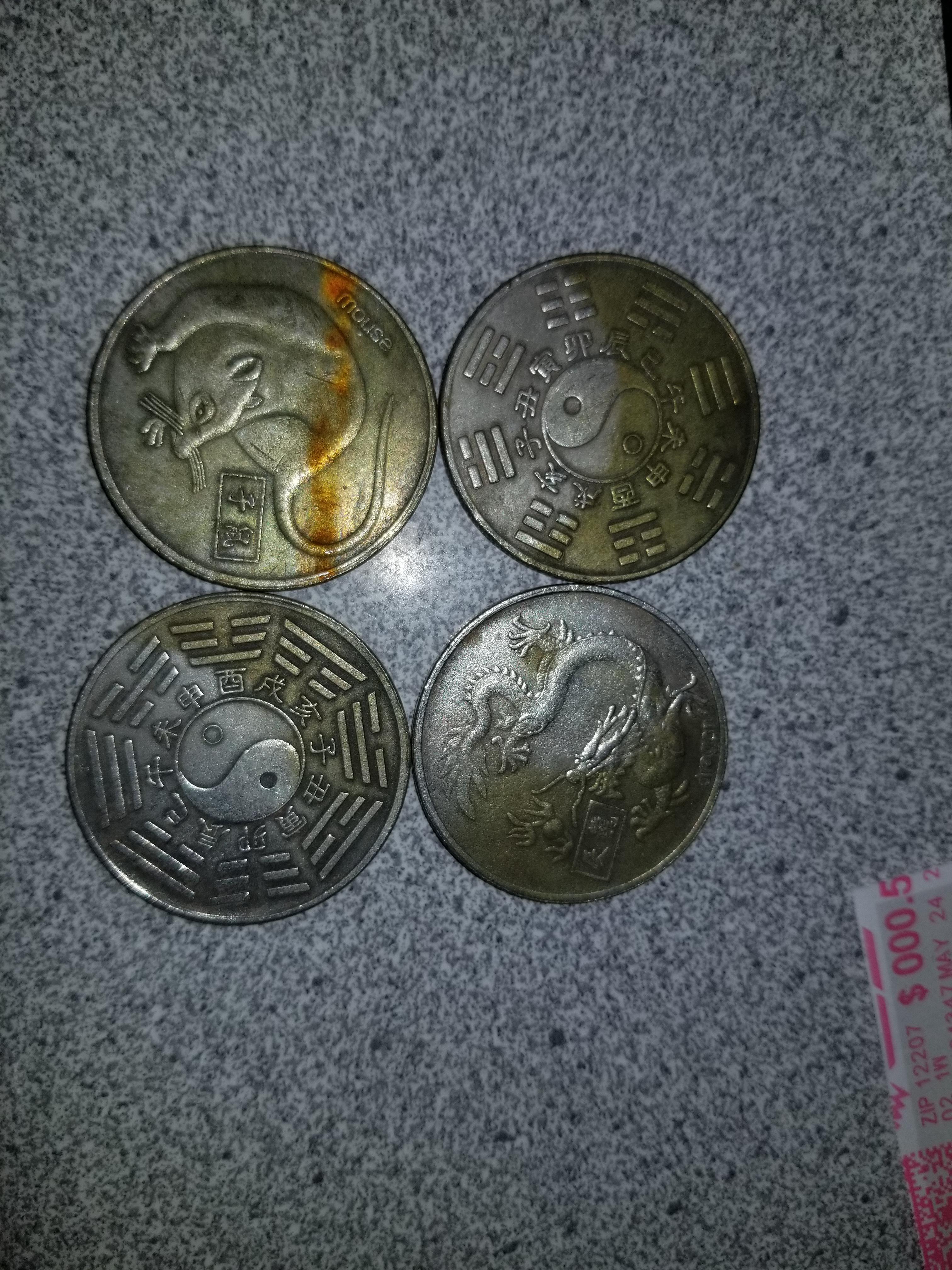 Help identifying these coins. | Scrolller