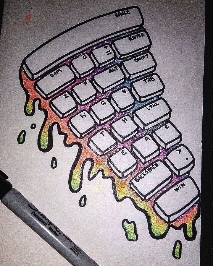 Help me name this weird pizza thing I drew. | Scrolller