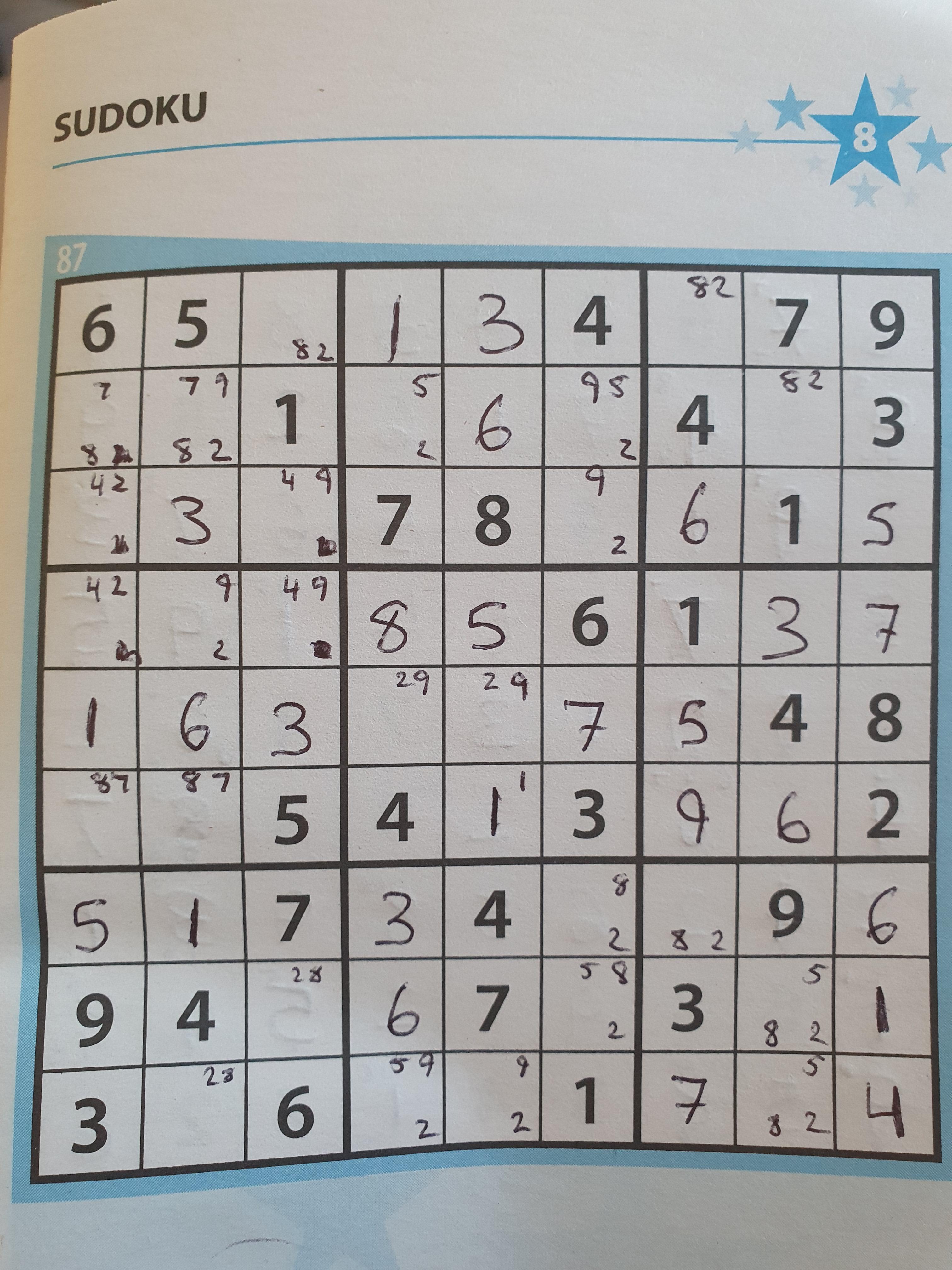 Help needed - unsolved Sudoku | Scrolller