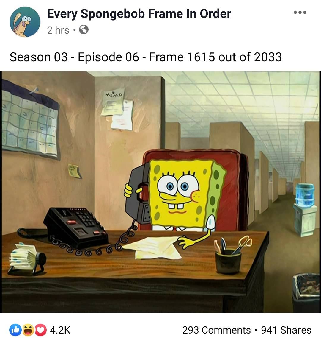 Help, SpongeBob is stuck. | Scrolller