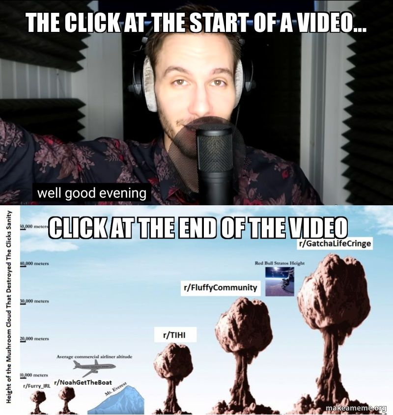 Helpful "The Click" Timeline. | Scrolller