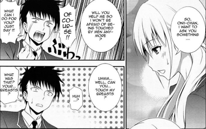 Helping his sister get over her fear of men | Scrolller