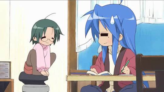 Helping Konata out with her homework [NET IDOL: Yui nee-san] | Scrolller
