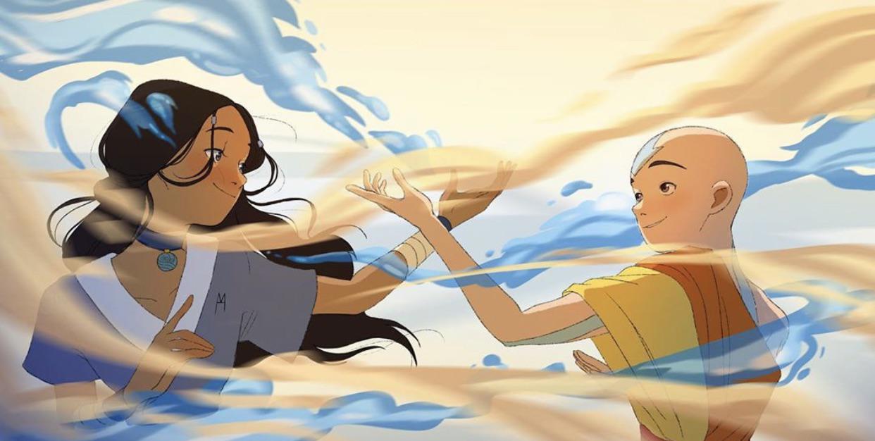 [HENNIEMONCLAIR] Katara and Aang | Scrolller