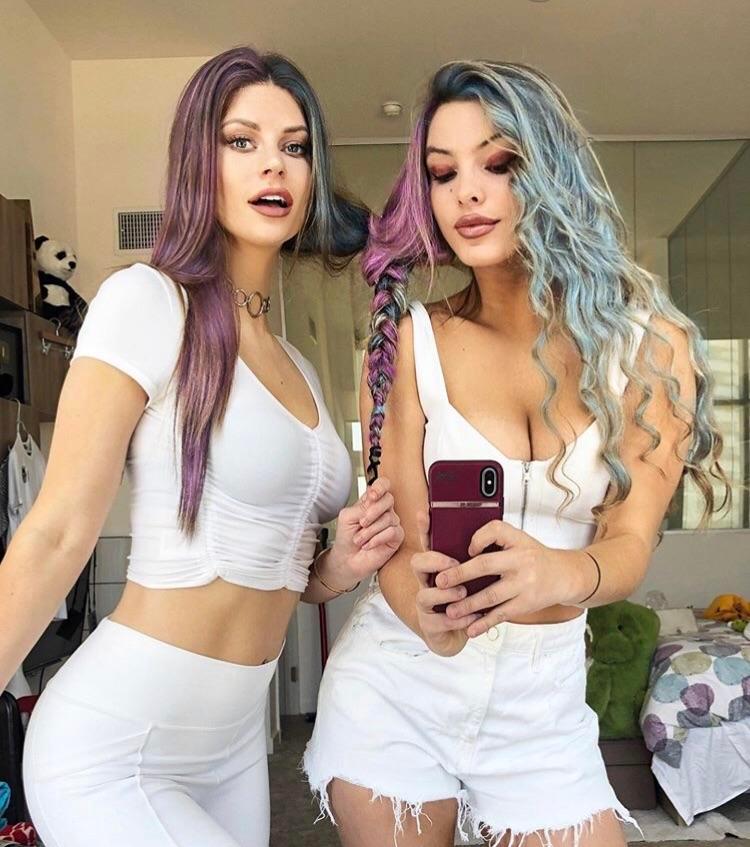 Her and Hanna looking busty | Scrolller