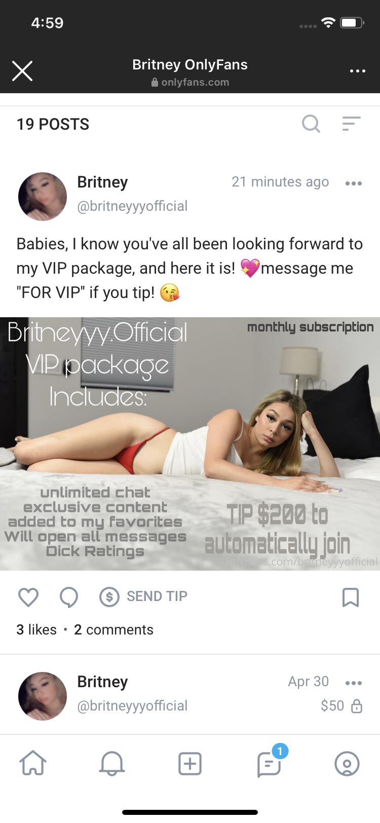 Her vip is out | Scrolller