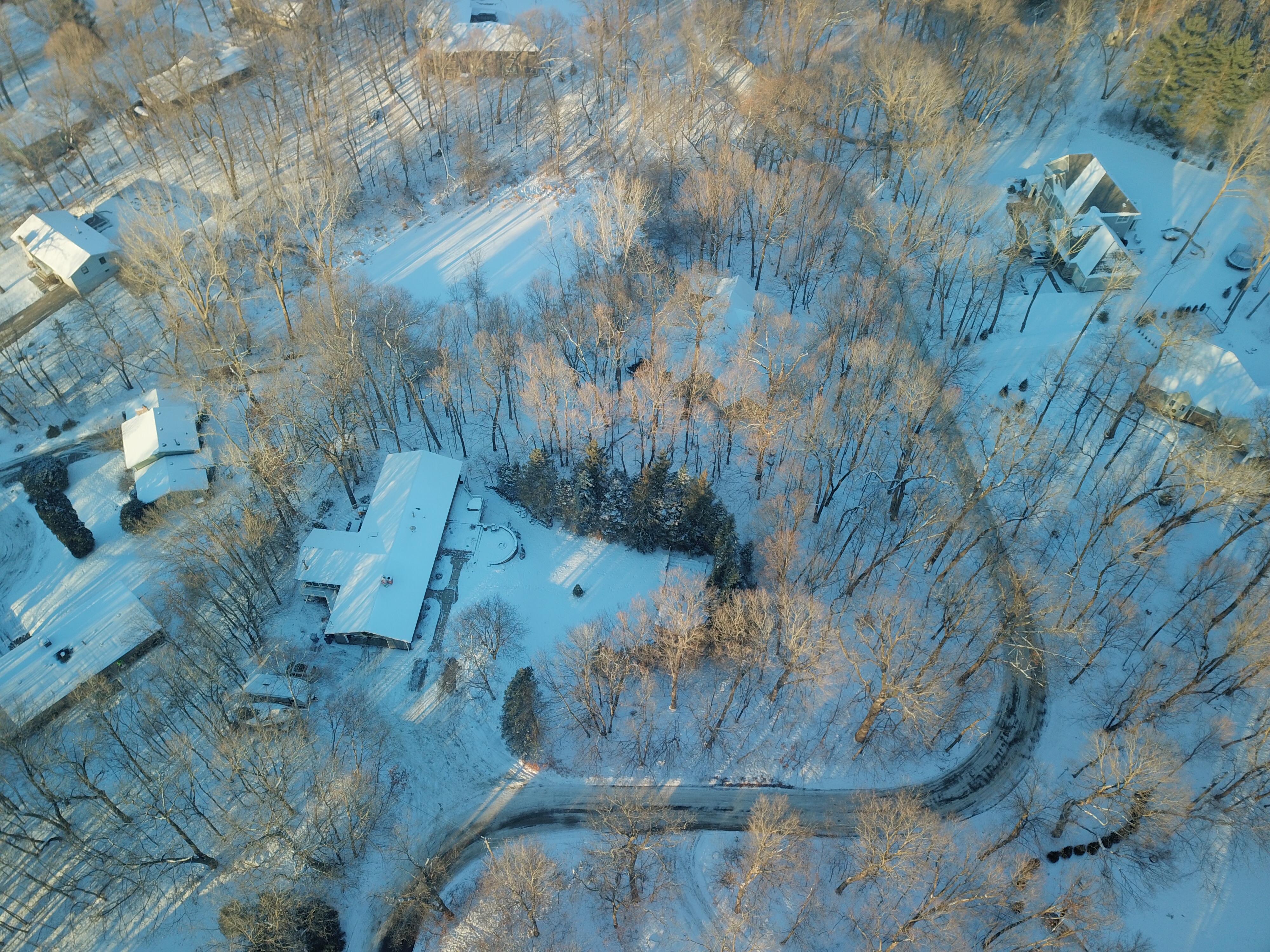 Here's one of the first pictures we took after getting our first drone. | Scrolller