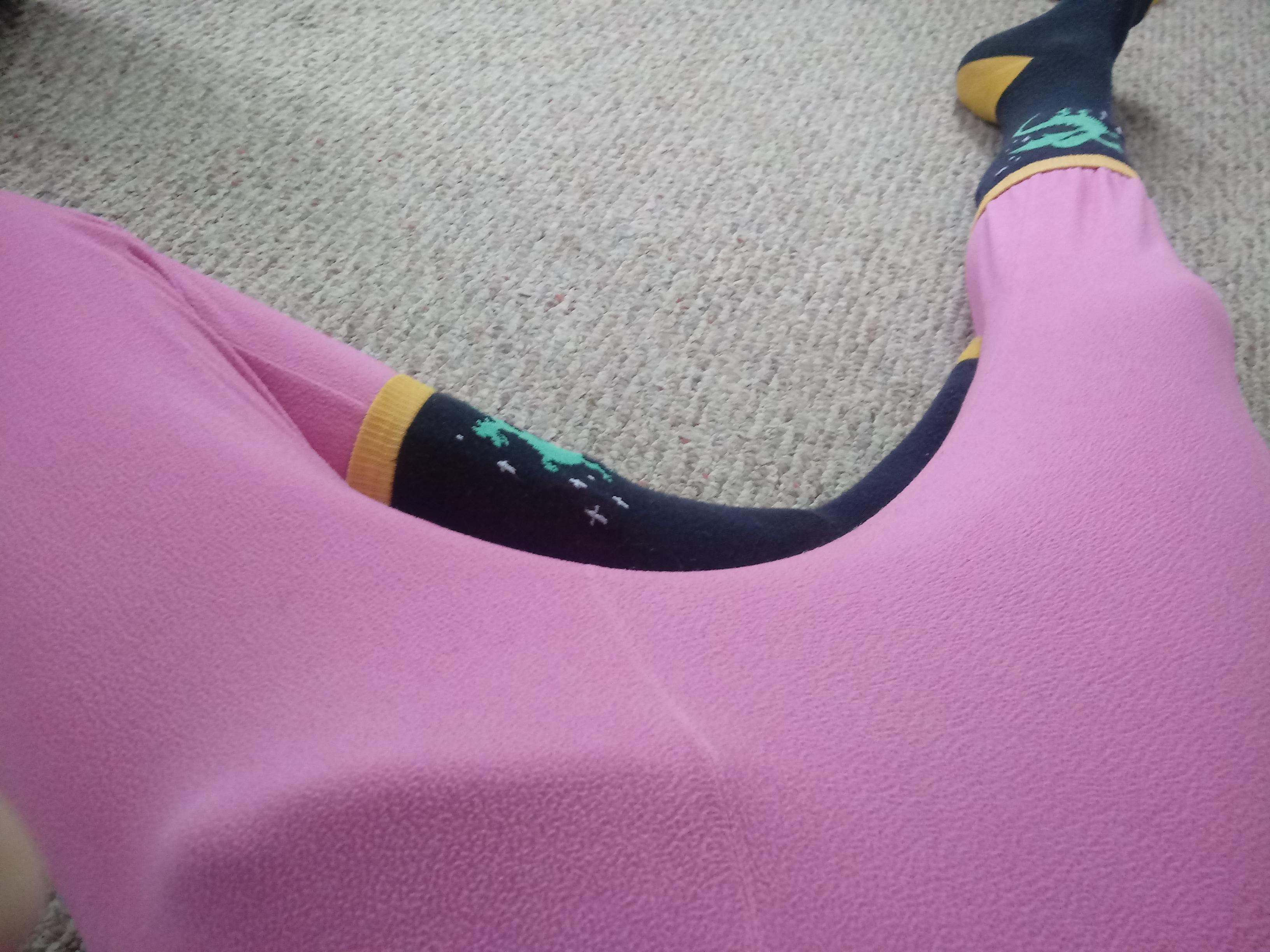 Heres some femboy legs. As always tell me your dirty thoughts.👄👅😈😘 | Scrolller