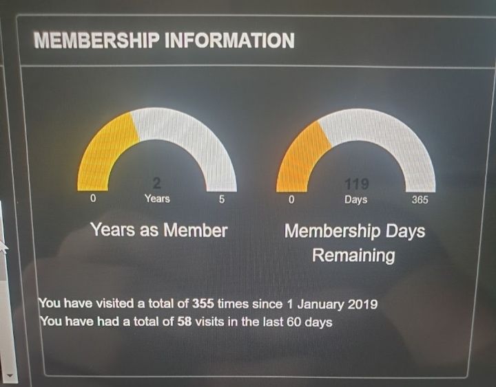 Here's to another day of consistent gymming!! | Scrolller