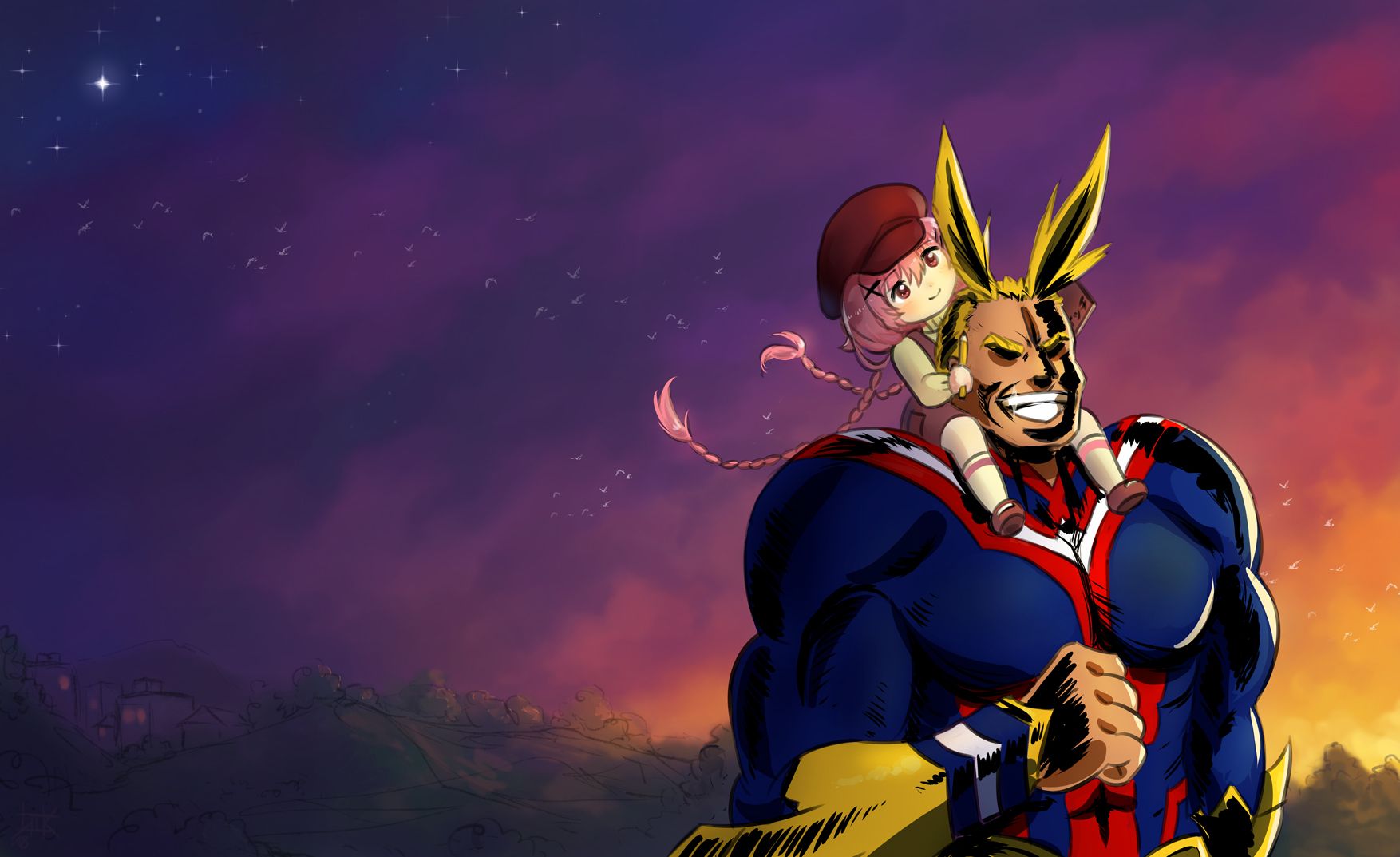 Heroic Piggyback | Scrolller