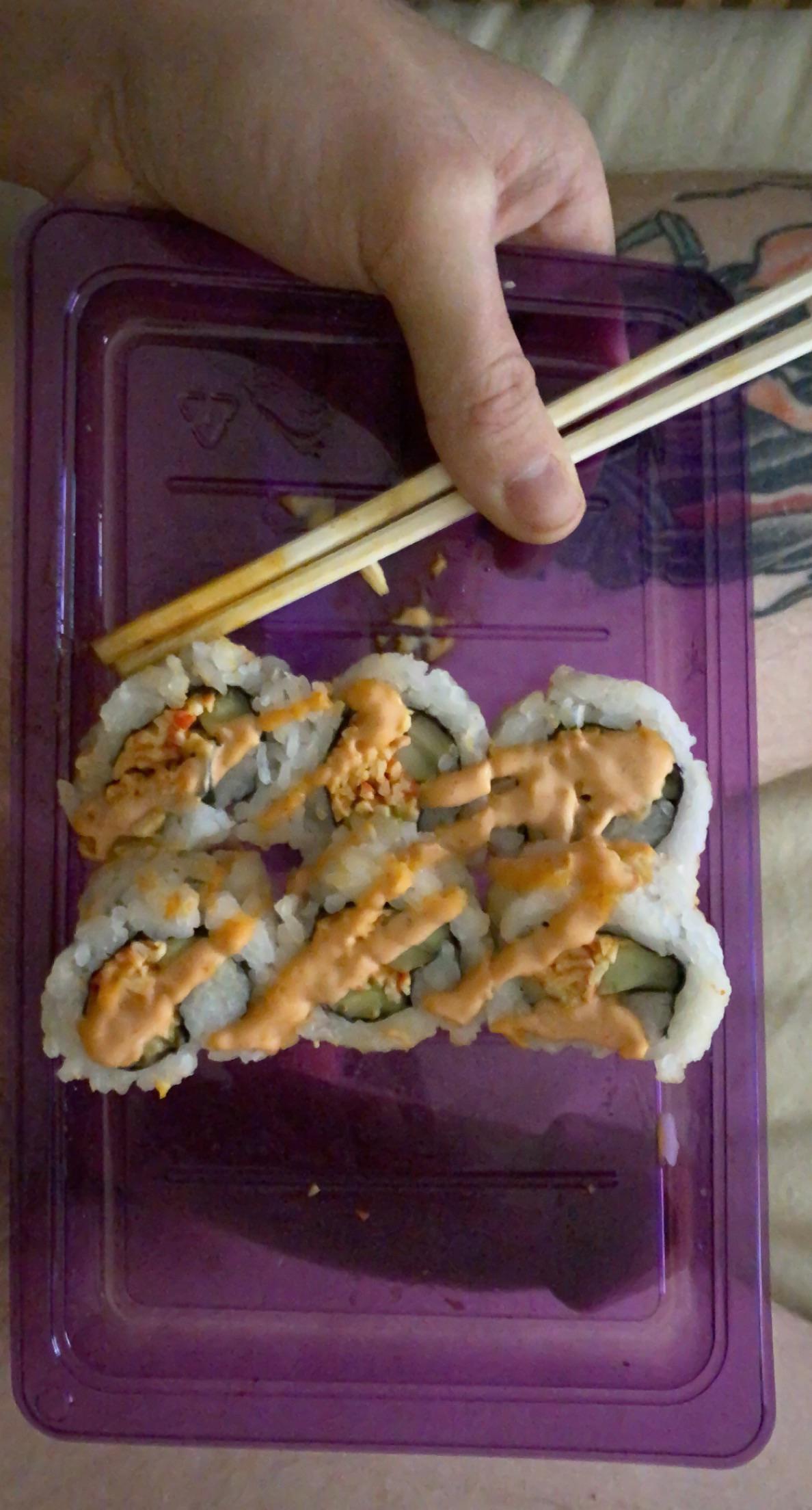 Hey bro! Want some sushi? | Scrolller