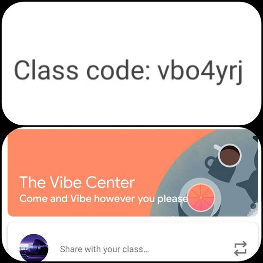 Hey! I made a classroom for any and all people to come and vibe. Whether its sharing music ...