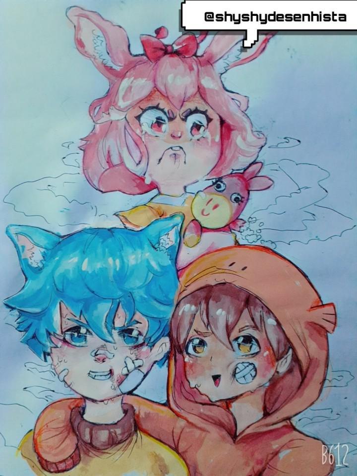 hi, i ended up drawing my favorite characters from the amazing world of gumball. If you like my ...