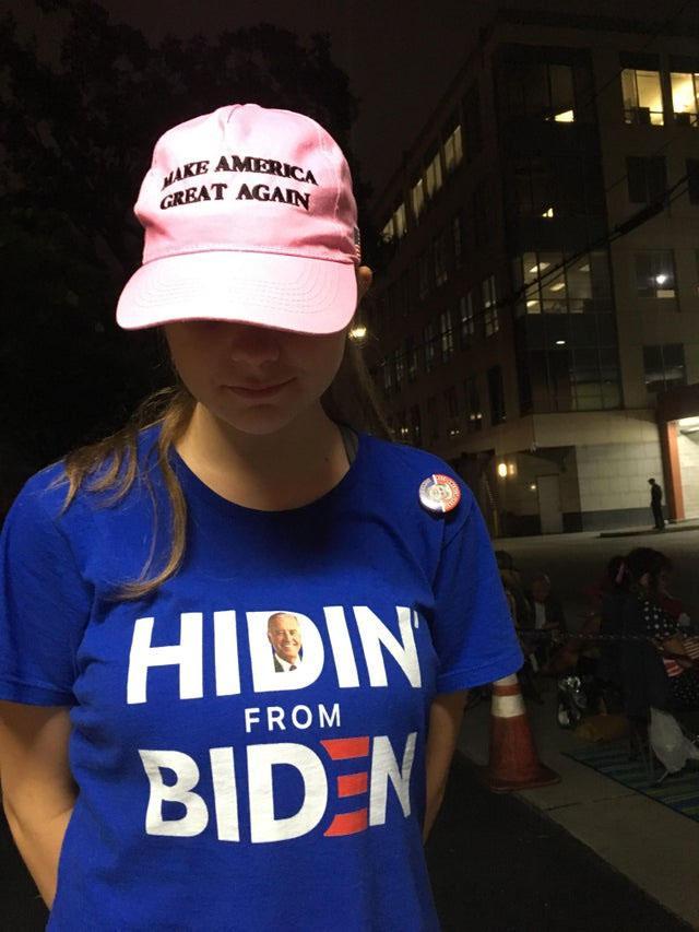 Hidin' from Biden | Scrolller