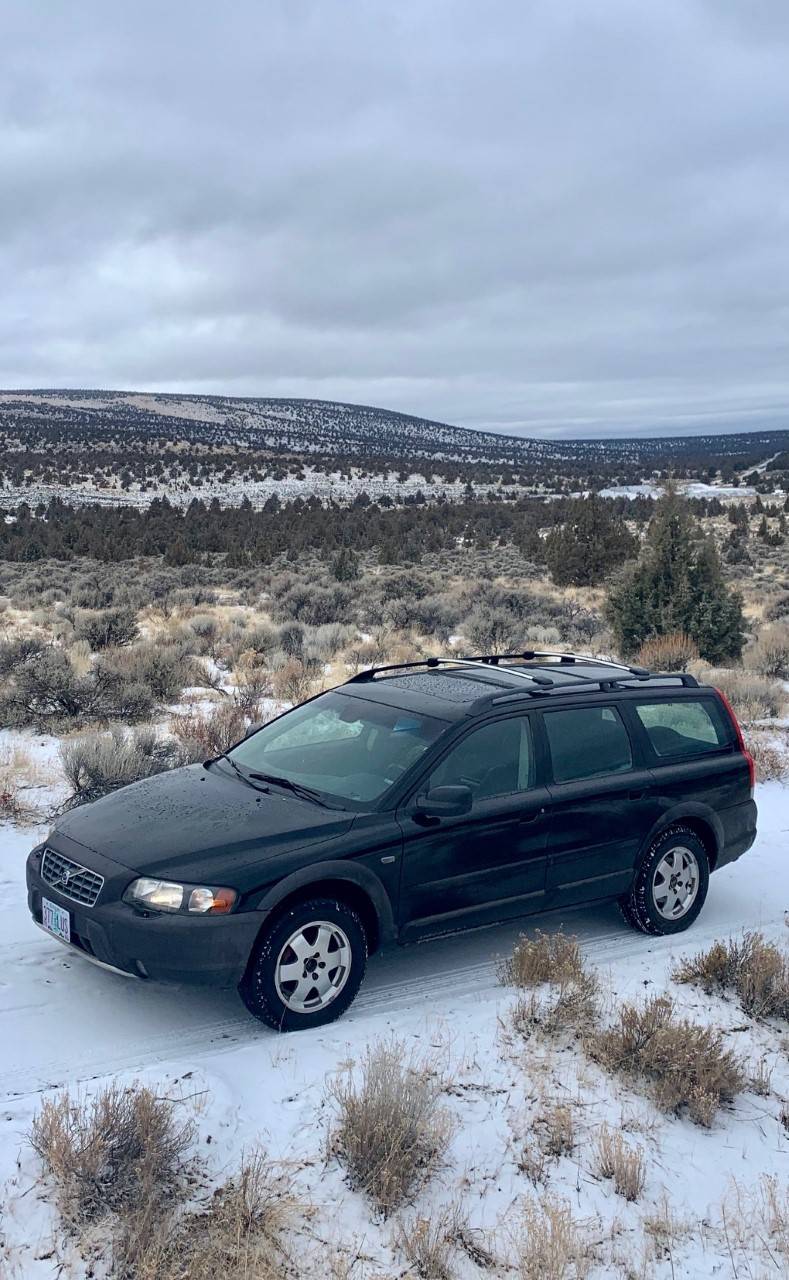 high desert back roads in the '04 XC70 | Scrolller
