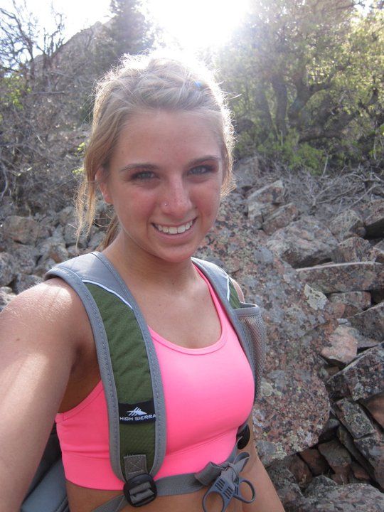 Nature babe on a hike | Scrolller