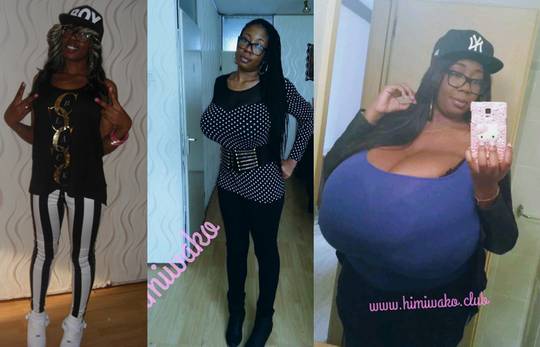 Himiwako: The most extreme breast growth I've ever seen | Scrolller