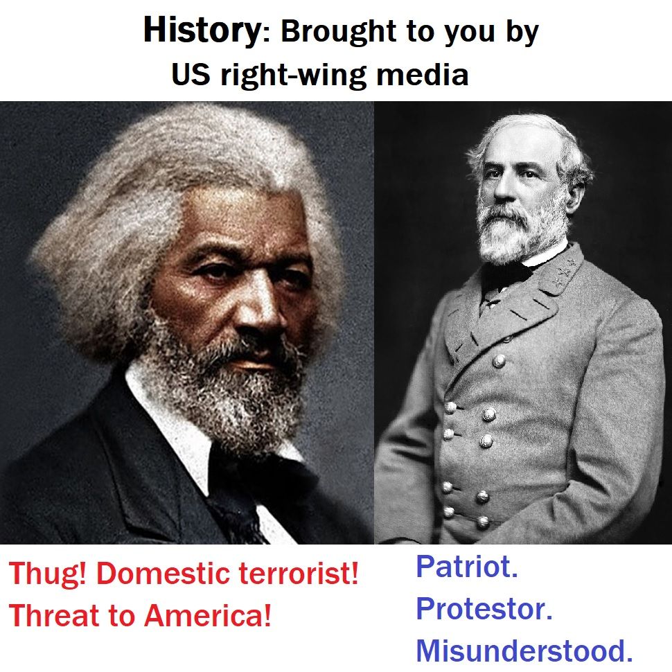 History: Brought to you by US right-wing media. | Scrolller