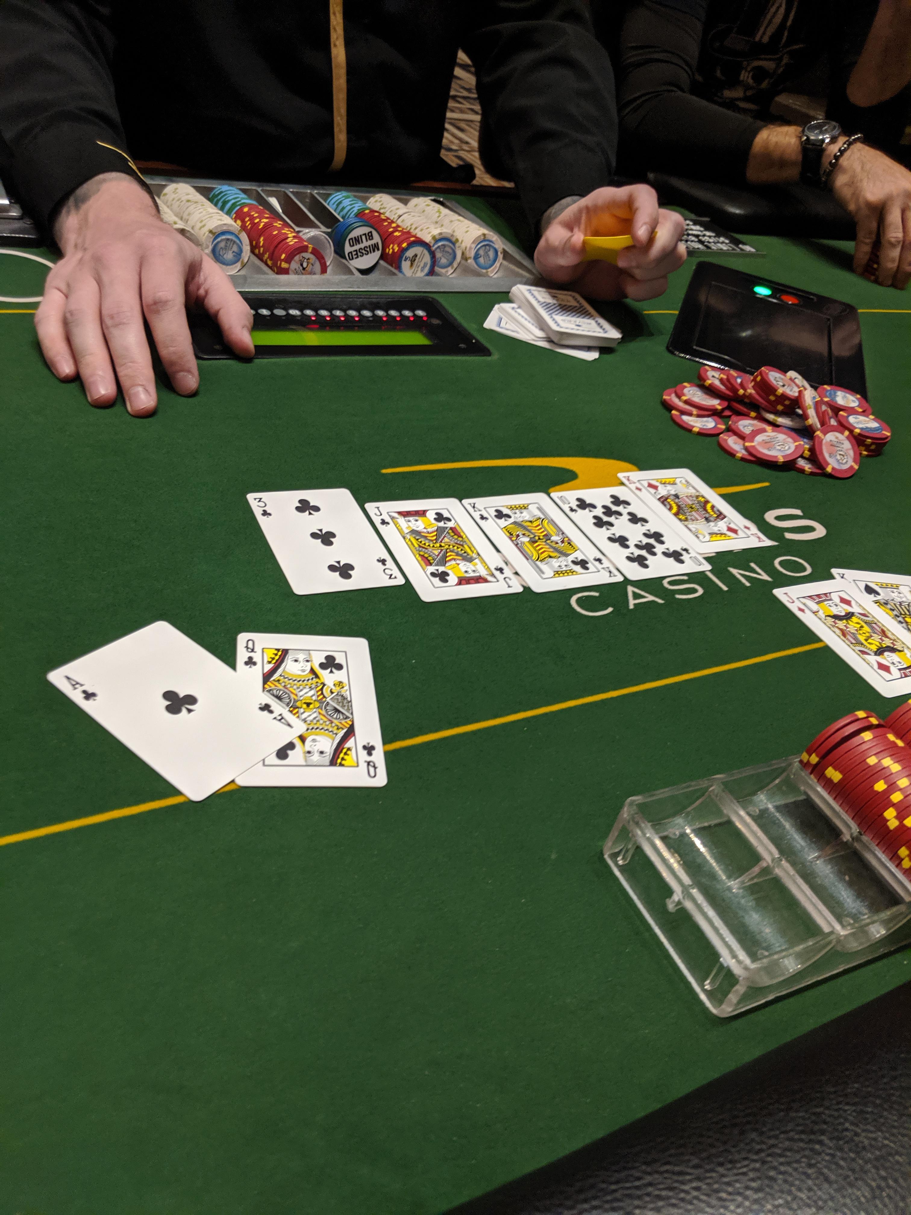 Hit my first ever royal flush tonight! | Scrolller