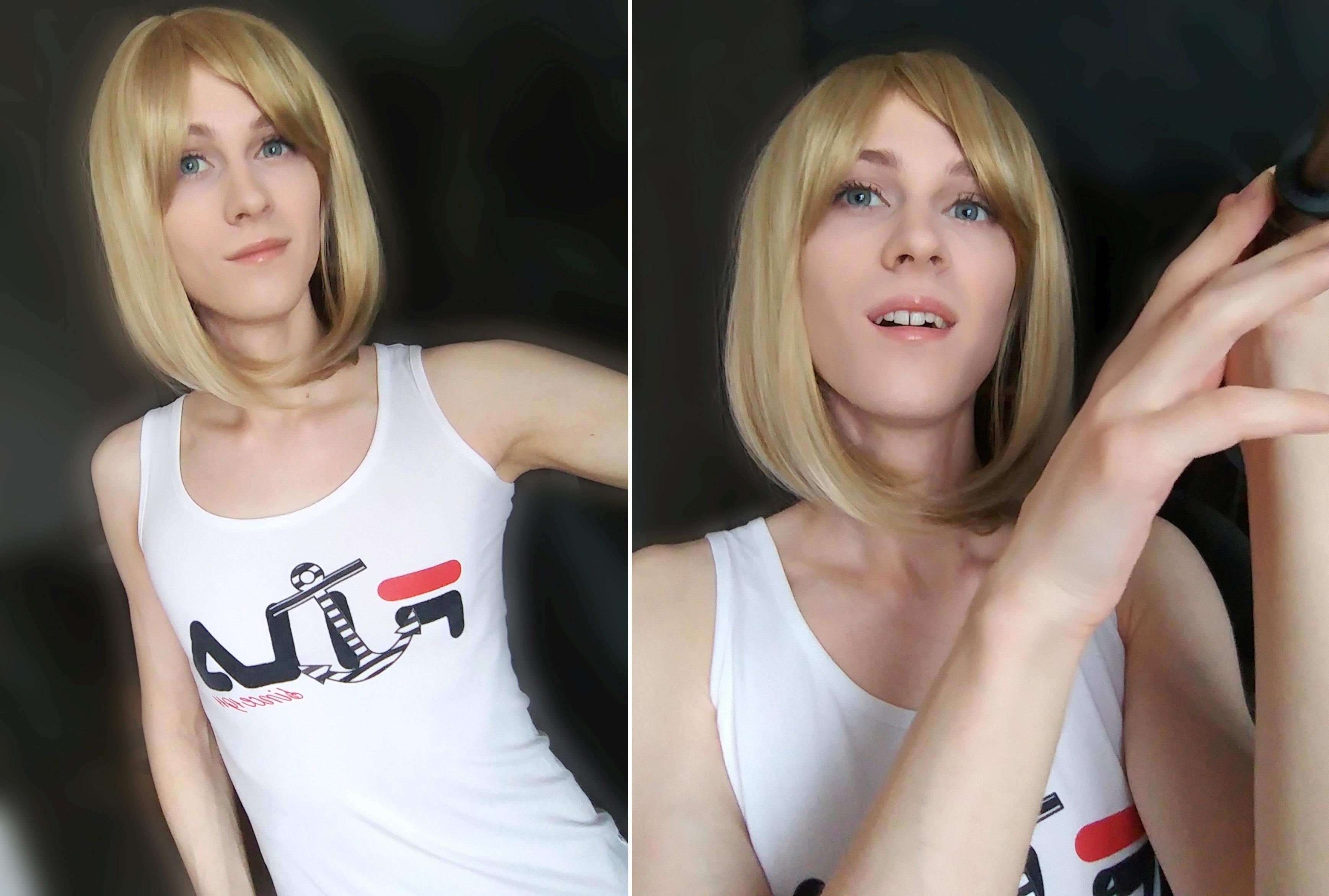 Hmm...how does it look without false breast (•ิ_•ิ)? | Scrolller