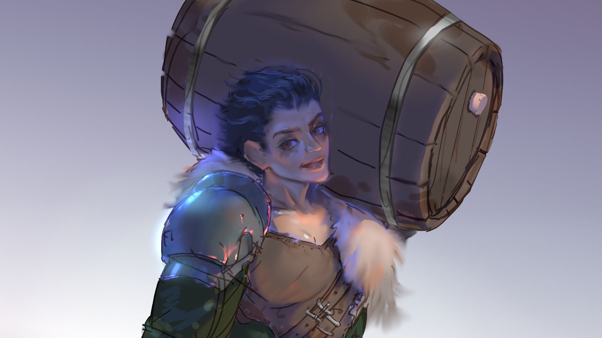 Hold the barrel | Scrolller