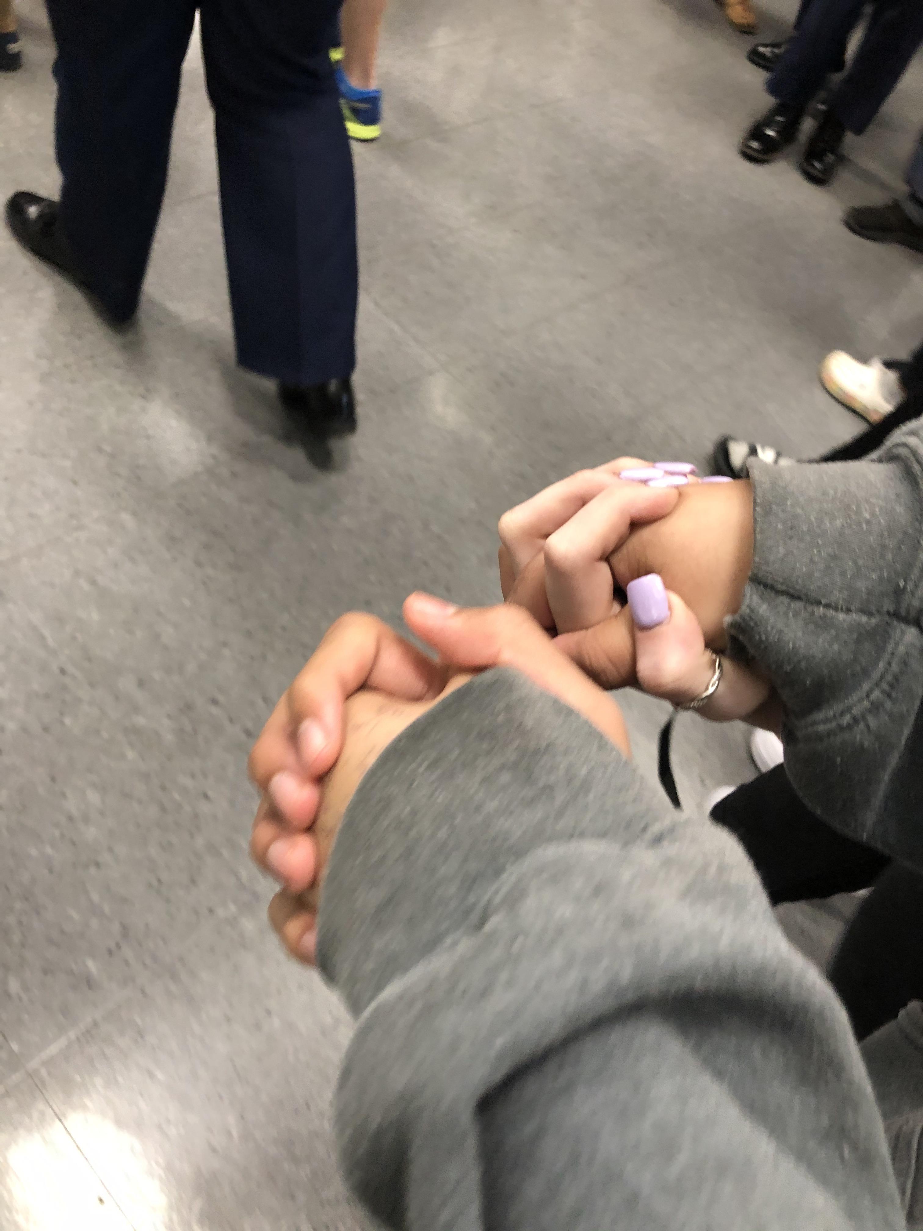 Holding hands with my homies | Scrolller