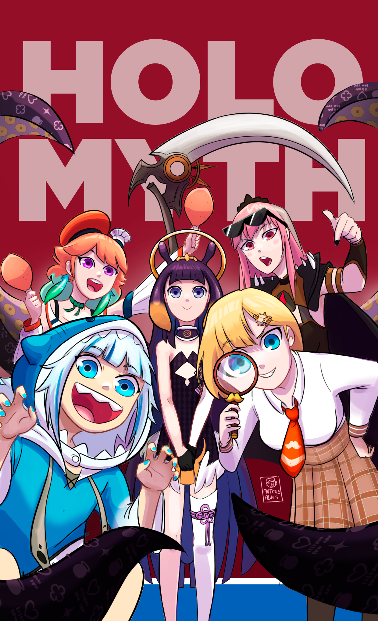 Holo Myth fanart | Scrolller