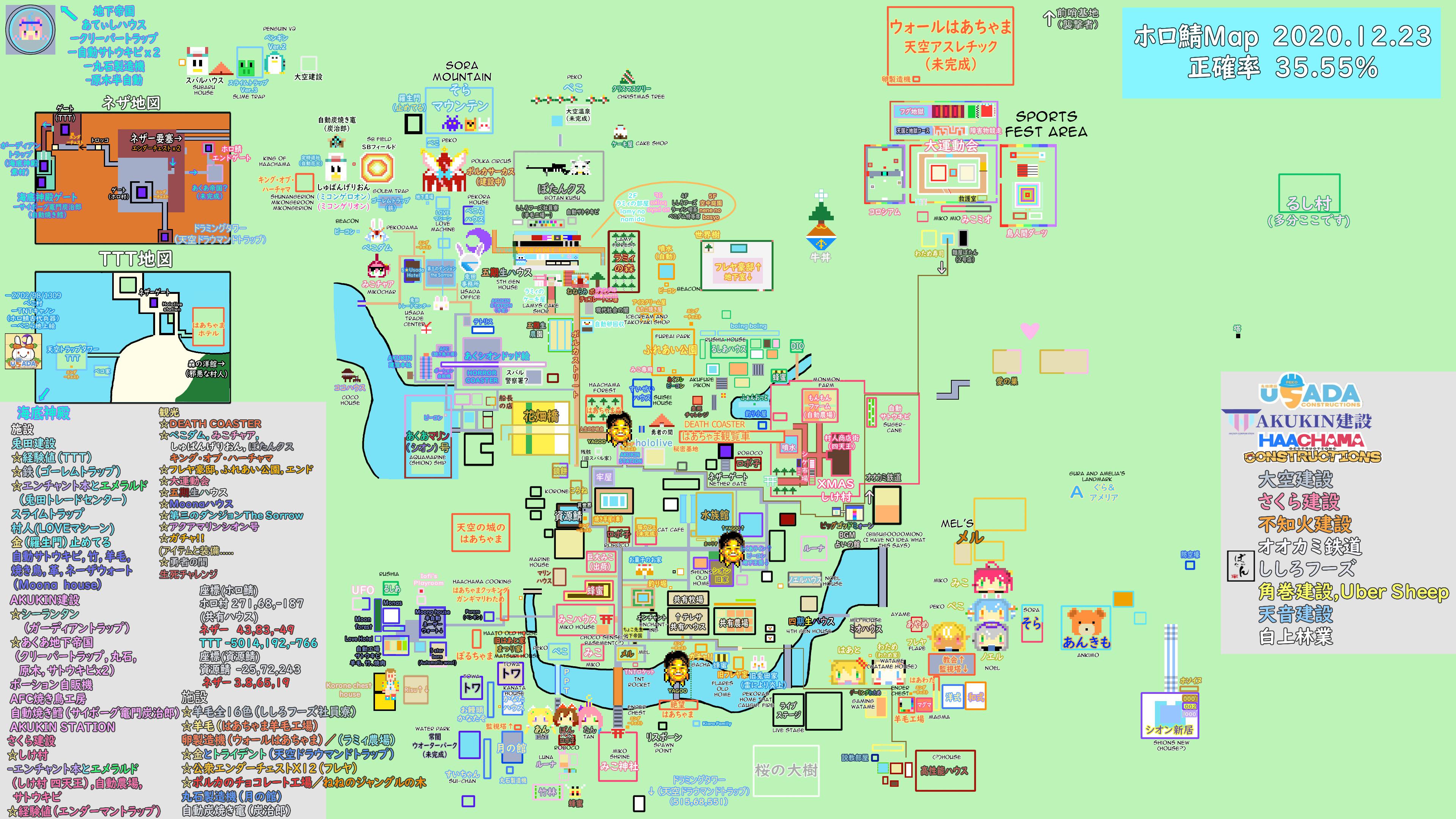 Hololive Minecraft Map (Kinda) Translated | Scrolller