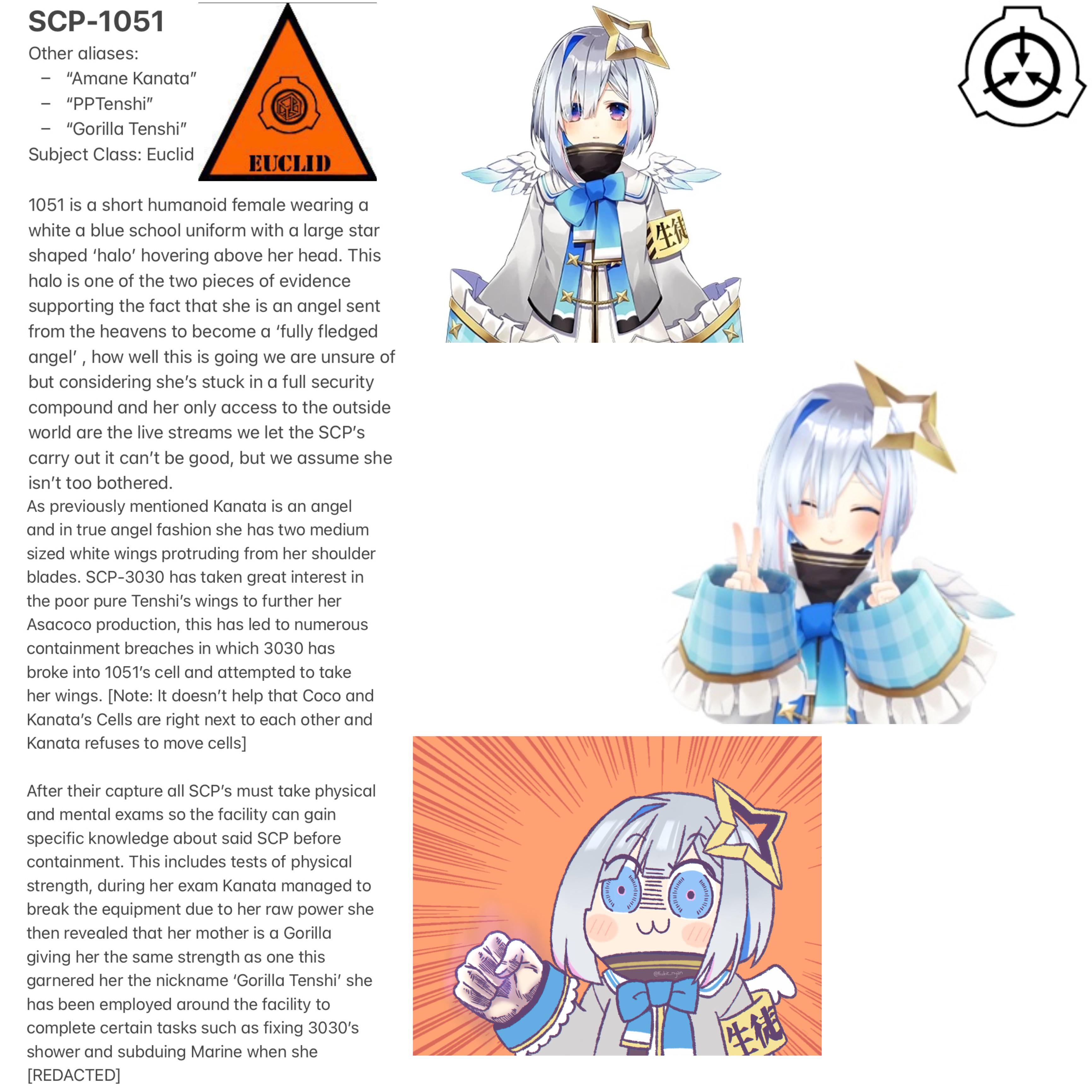 Hololive SCP part 26 SCP-1051 | Scrolller