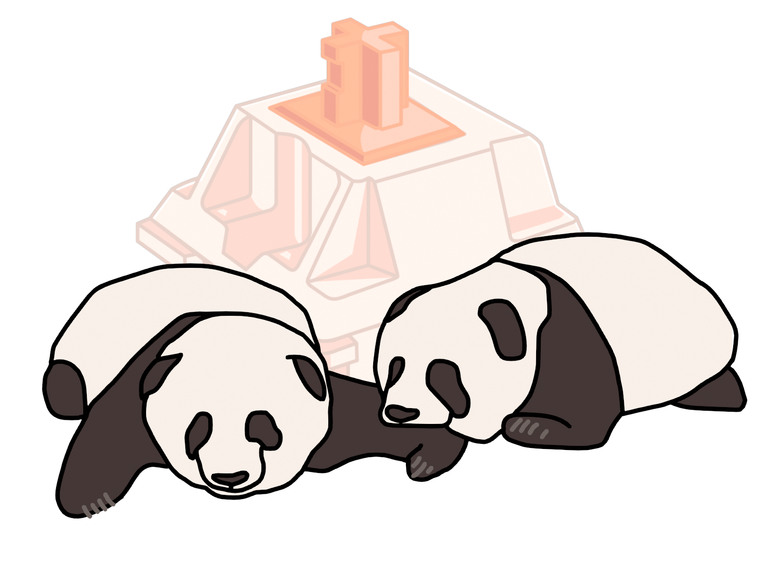 Holy Panda With Baby Pandas | Scrolller