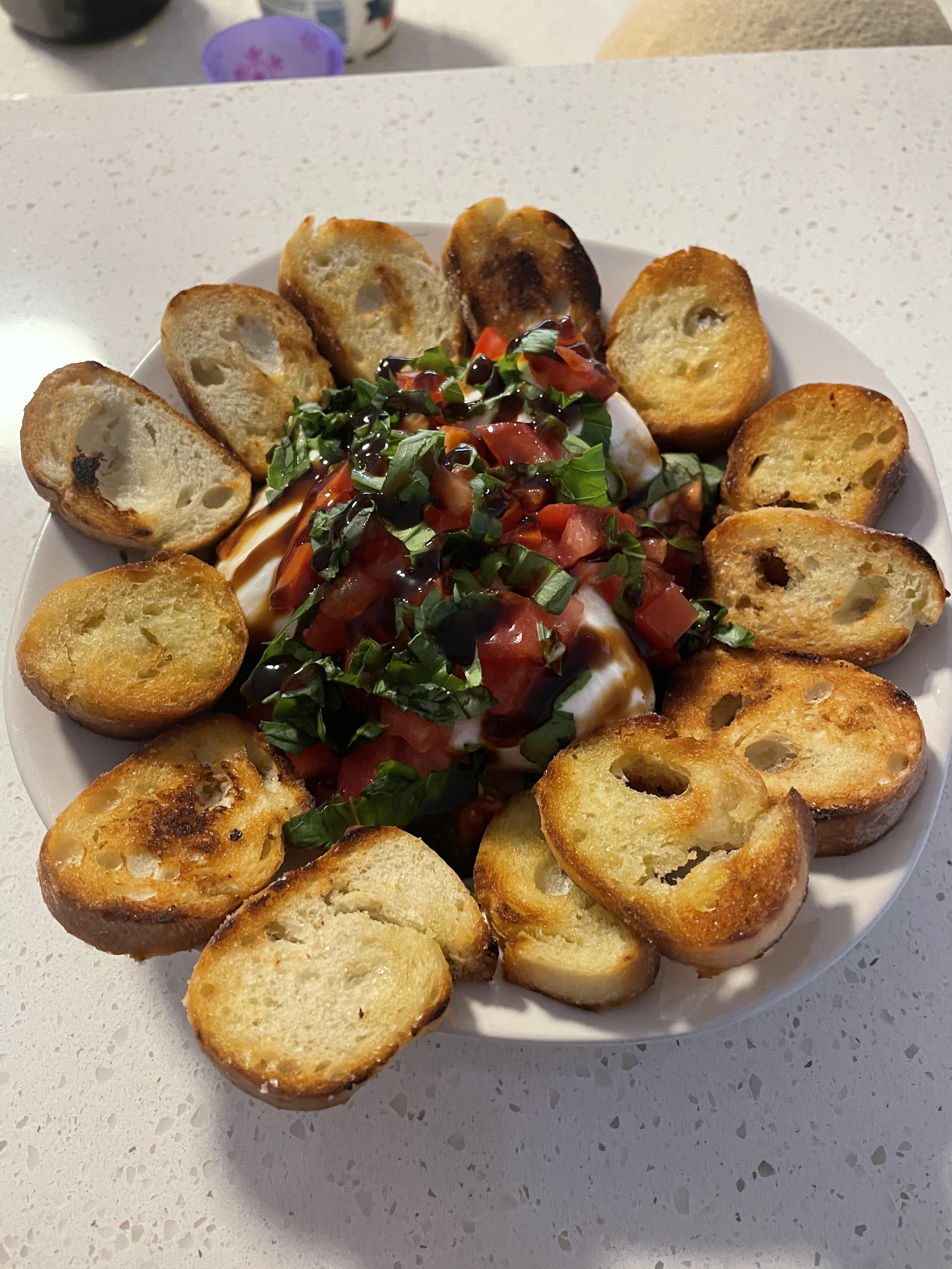 [Homemade] Burrata appetizer | Scrolller