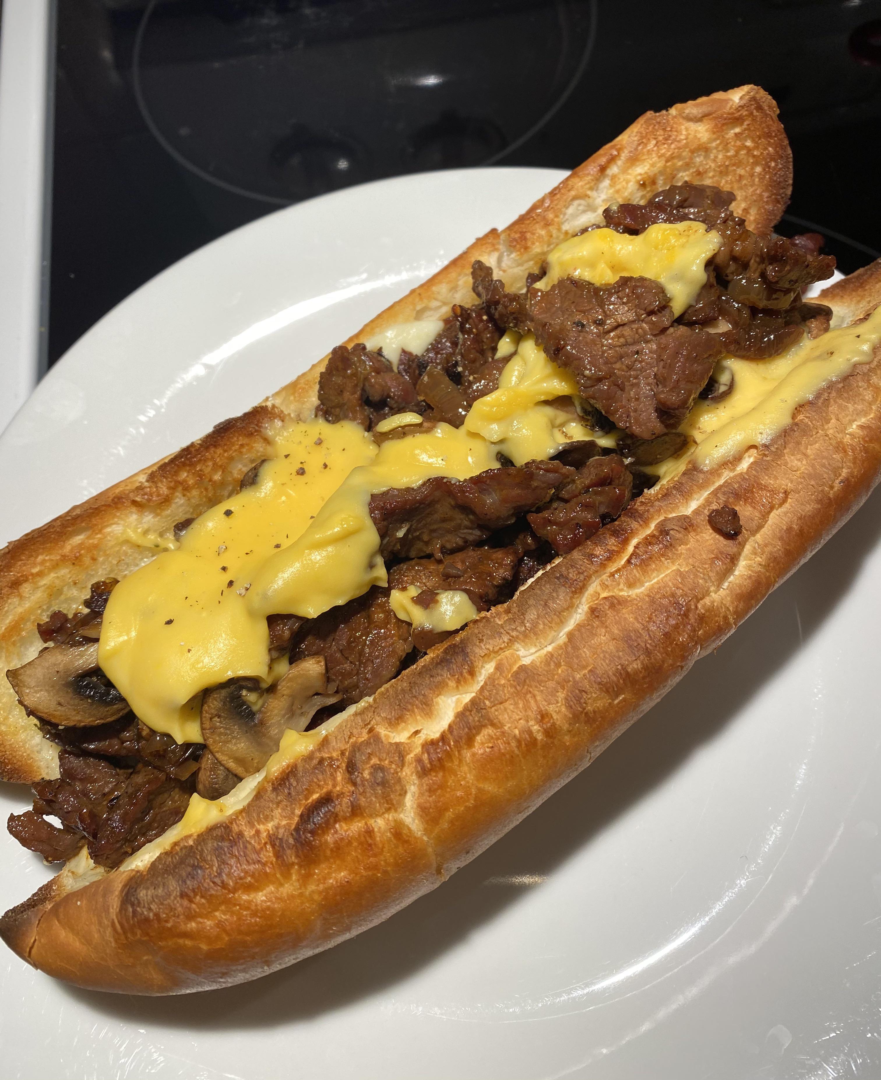 Homemade cheesesteak | Scrolller