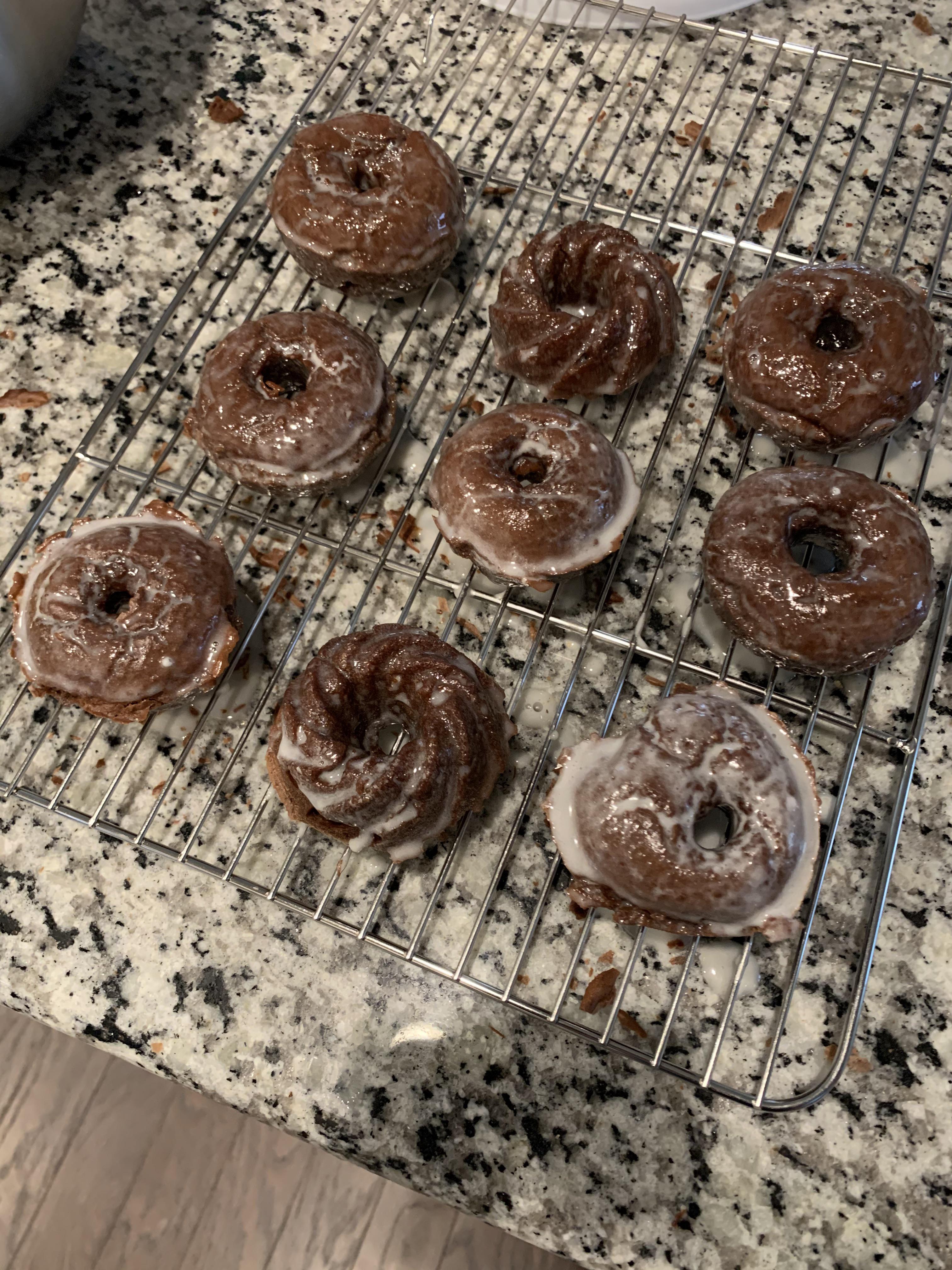 Homemade Chocolate Cake Donuts | Scrolller