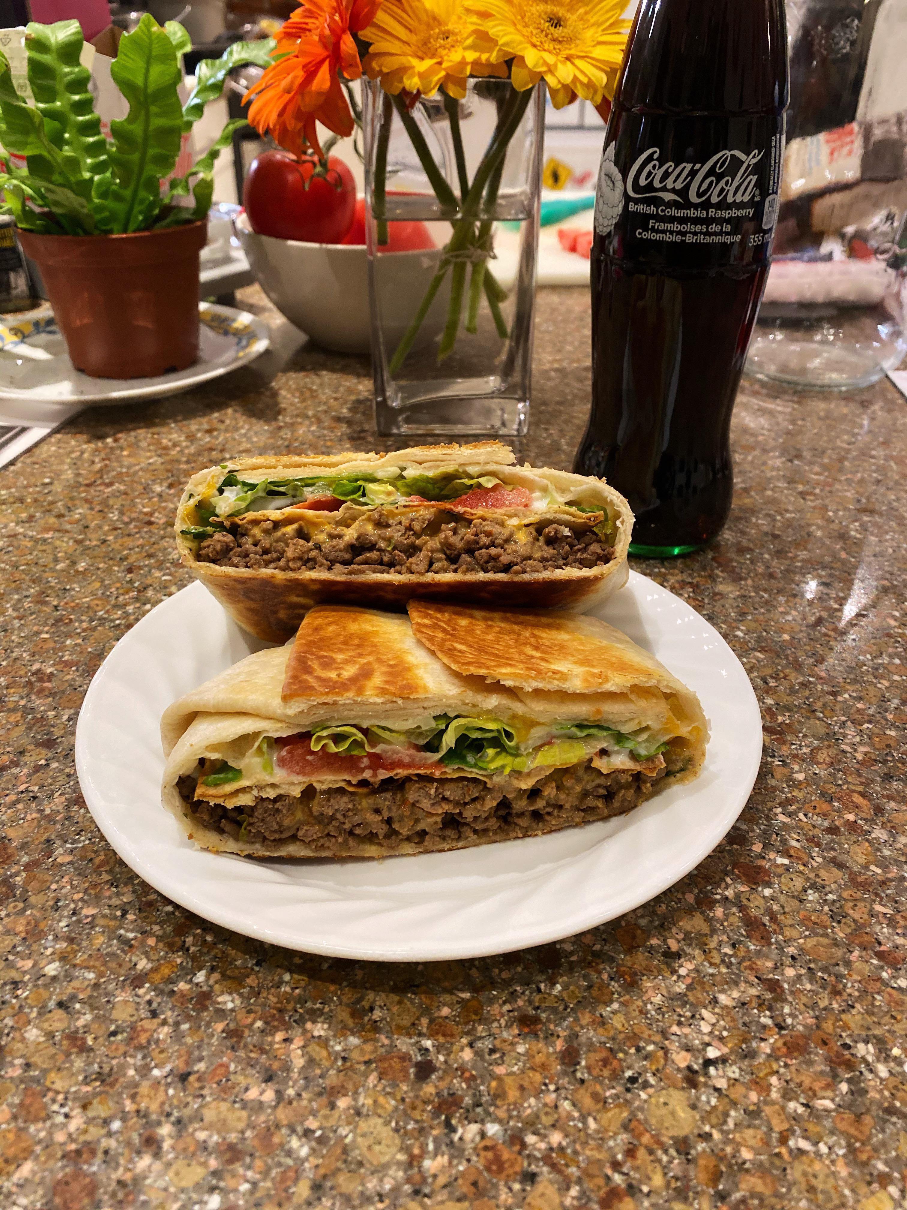 Homemade Crunch Wrap Supreme | Scrolller