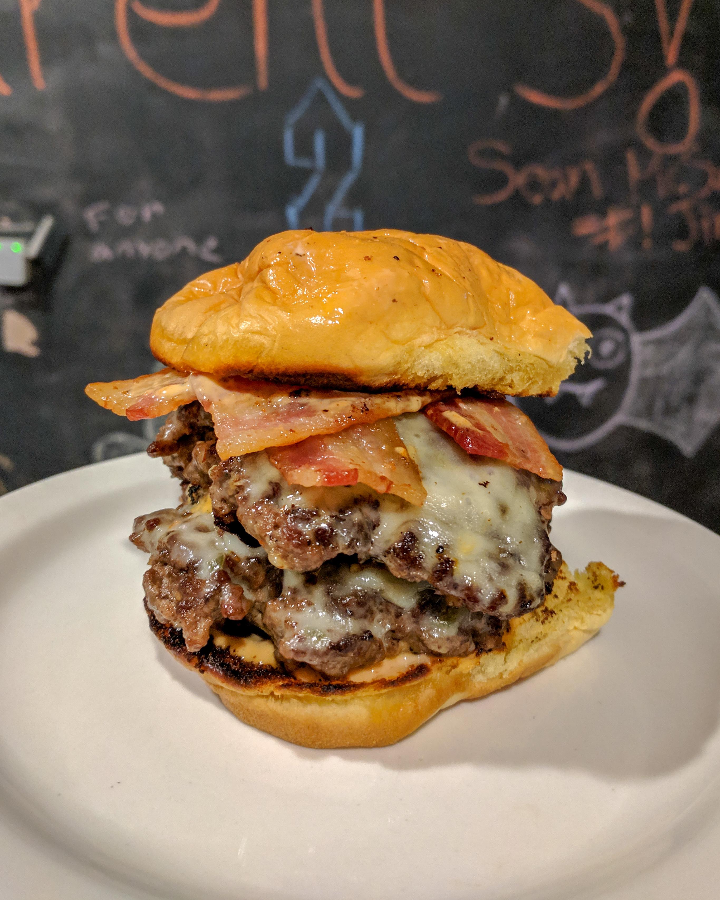 [Homemade] Double Bacon Cheeseburger | Scrolller