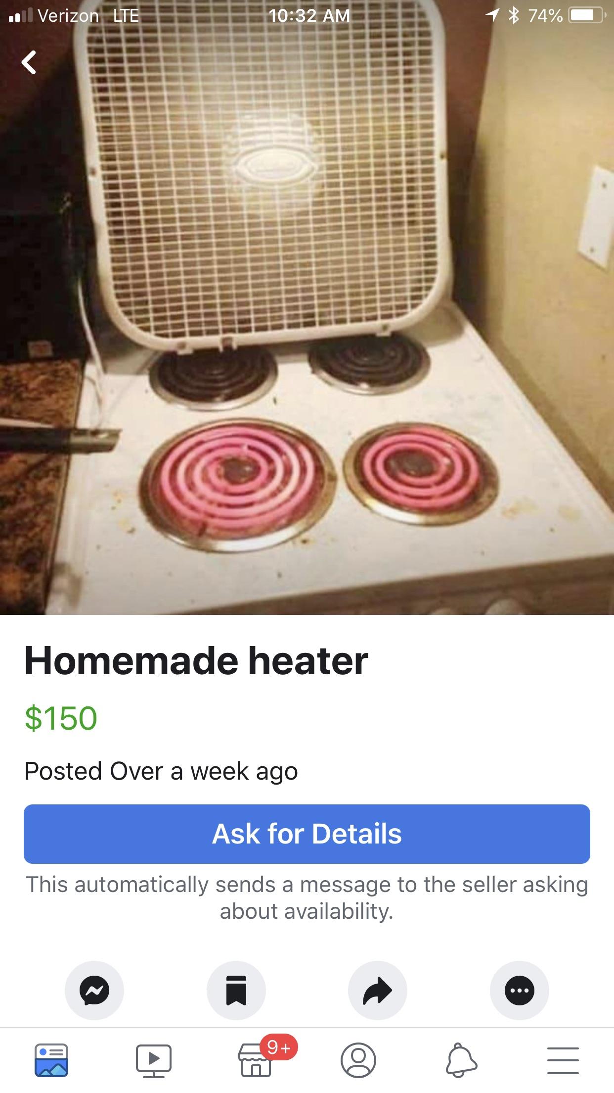 Homemade heater | Scrolller