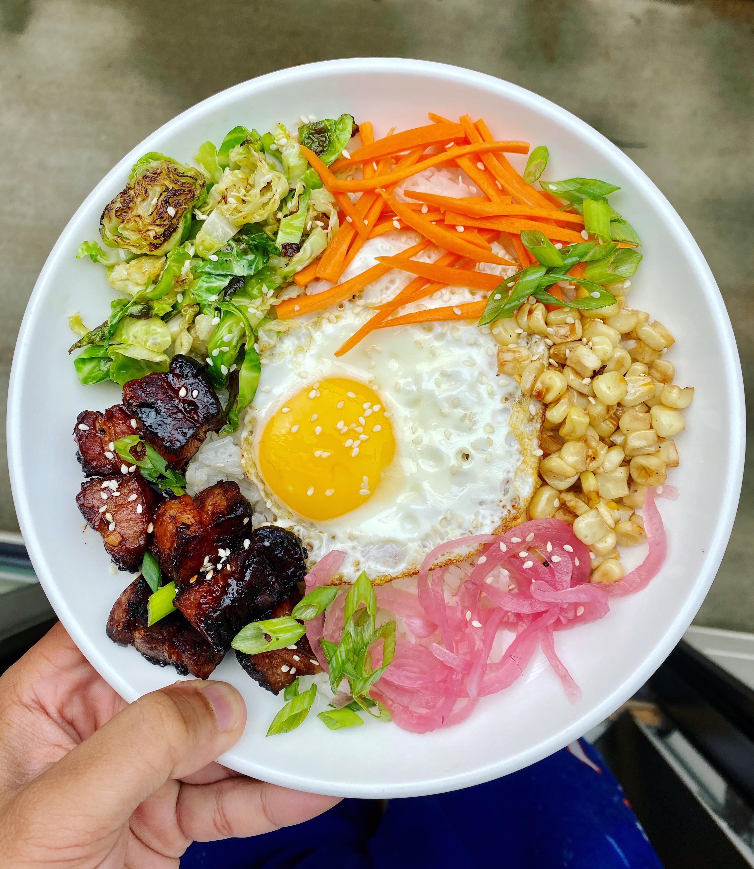 [Homemade] Pork Belly Bibimbap Bowl | Scrolller