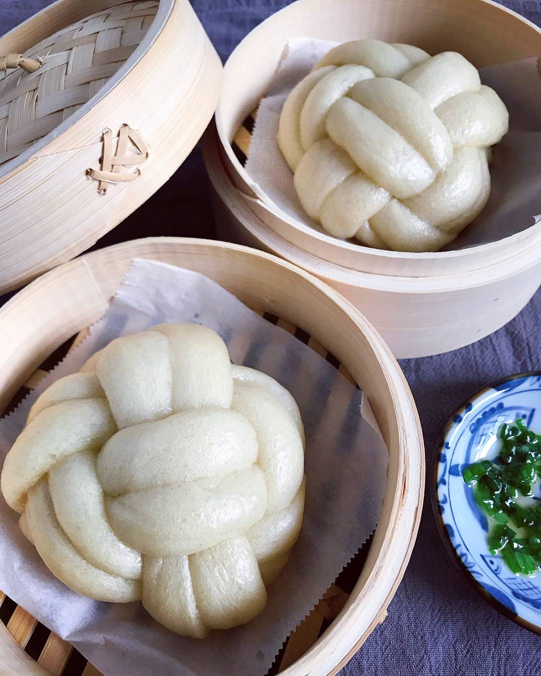 [Homemade] Steamed bao buns shaped in a Winston knot | Scrolller