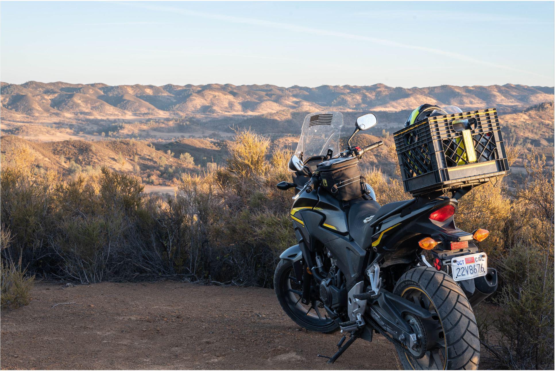 Honda CB500X mountain climbing | Scrolller