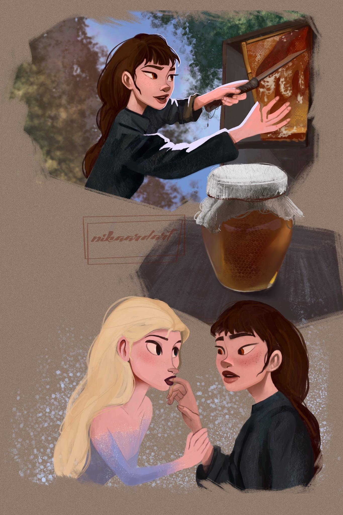 Honeymaren the bee keeper by nikaardart | Scrolller