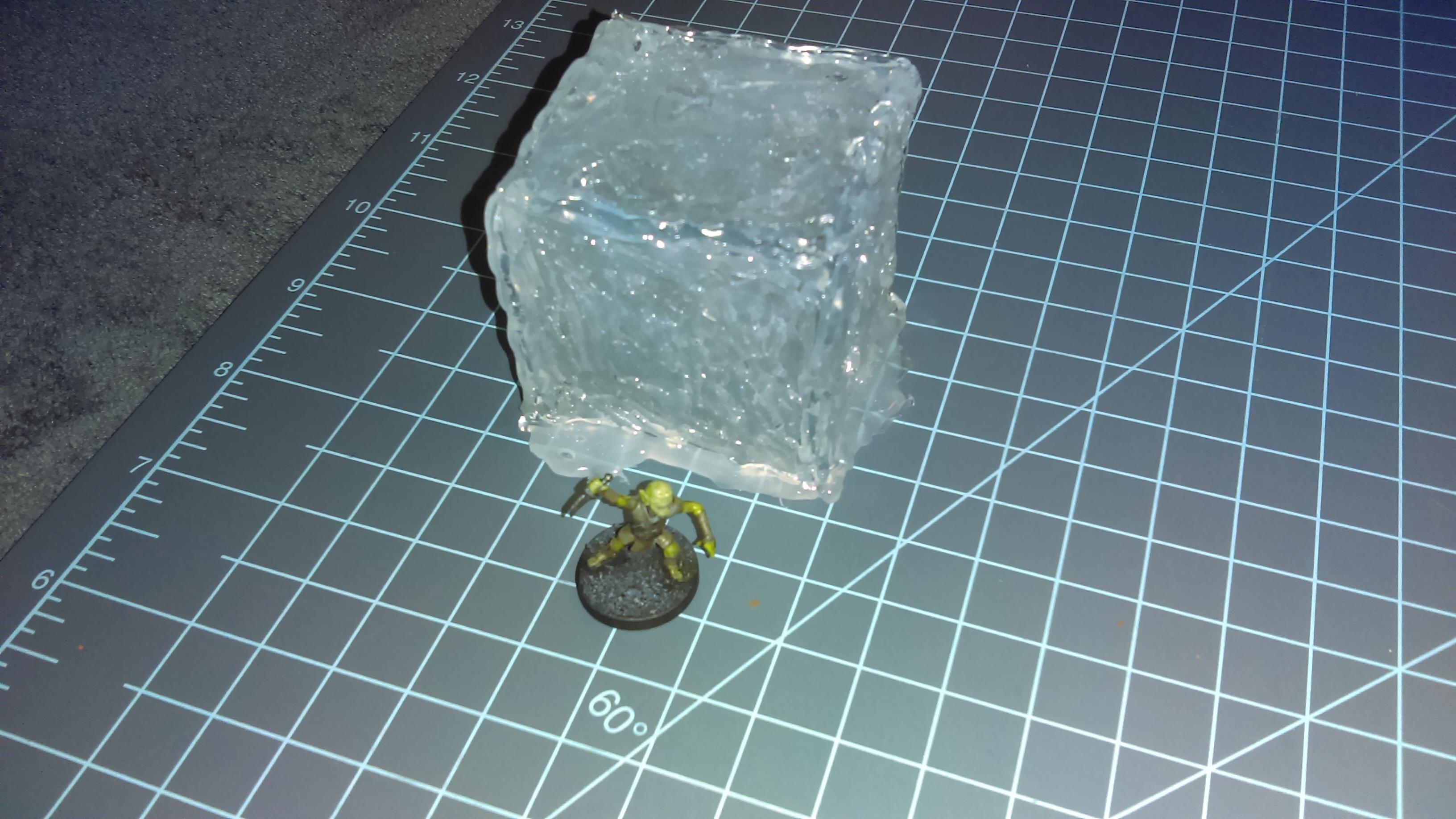 Hot Glue Gelatinous Cube | Scrolller