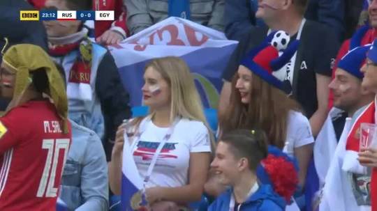 Hot Russia Blonde compilation(Russia v Egypt match 2018) | Scrolller