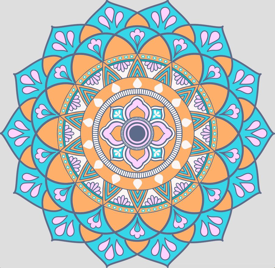 How are the colors on this mandala? | Scrolller