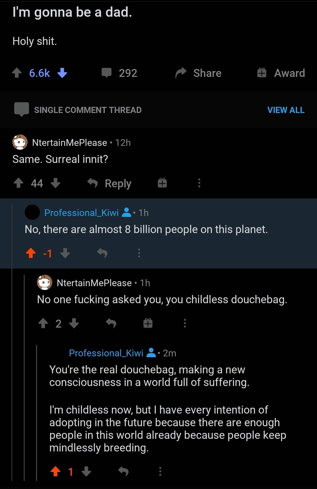 How breeders react to facts. | Scrolller