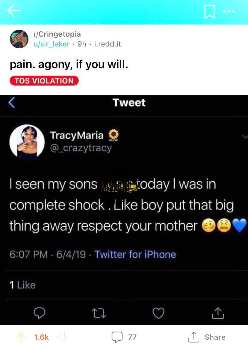 How does this count as a TOS violation? | Scrolller