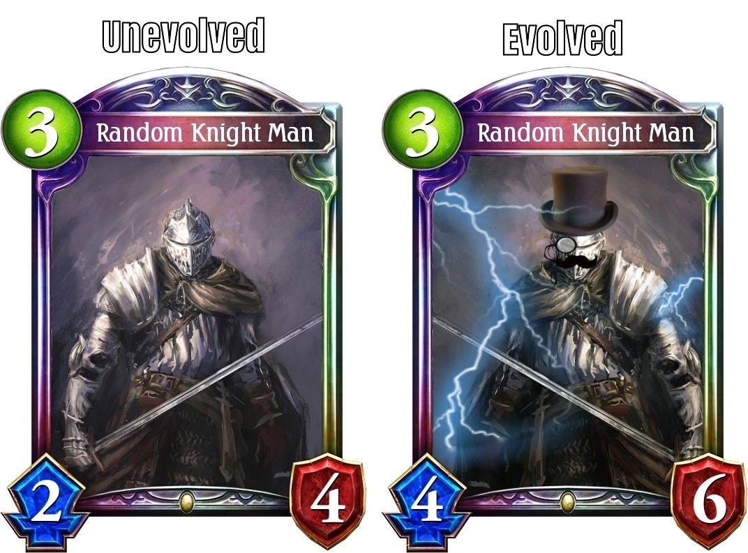 How Evolved Cards are made | Scrolller