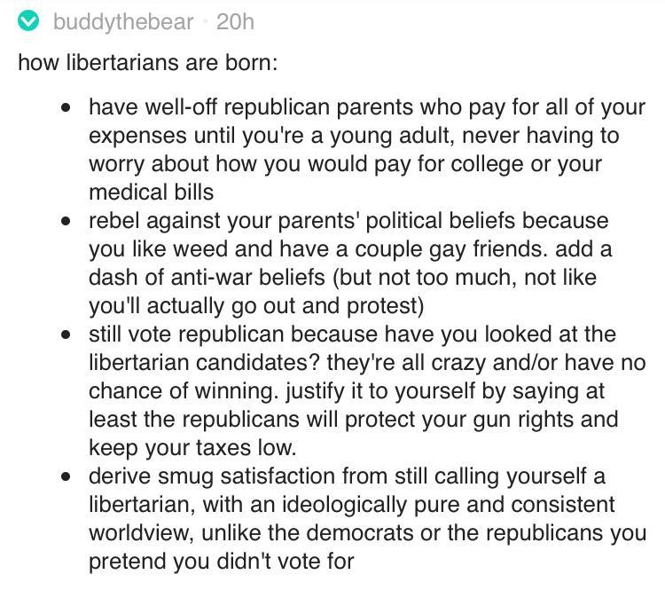 How libertarians are born | Scrolller